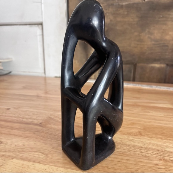 Art | Midcentury Modern Marble Thinking Man Statue | Poshmark